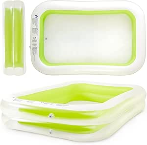 SUNMER Large Inflatable Family Paddling Pool for Adults – - Easy to ...