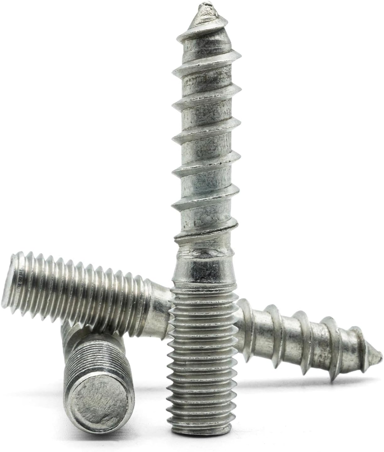 Hippo Hardware M12 (12mm X 100mm) Dowel Screws Wood to Metal Dual ...