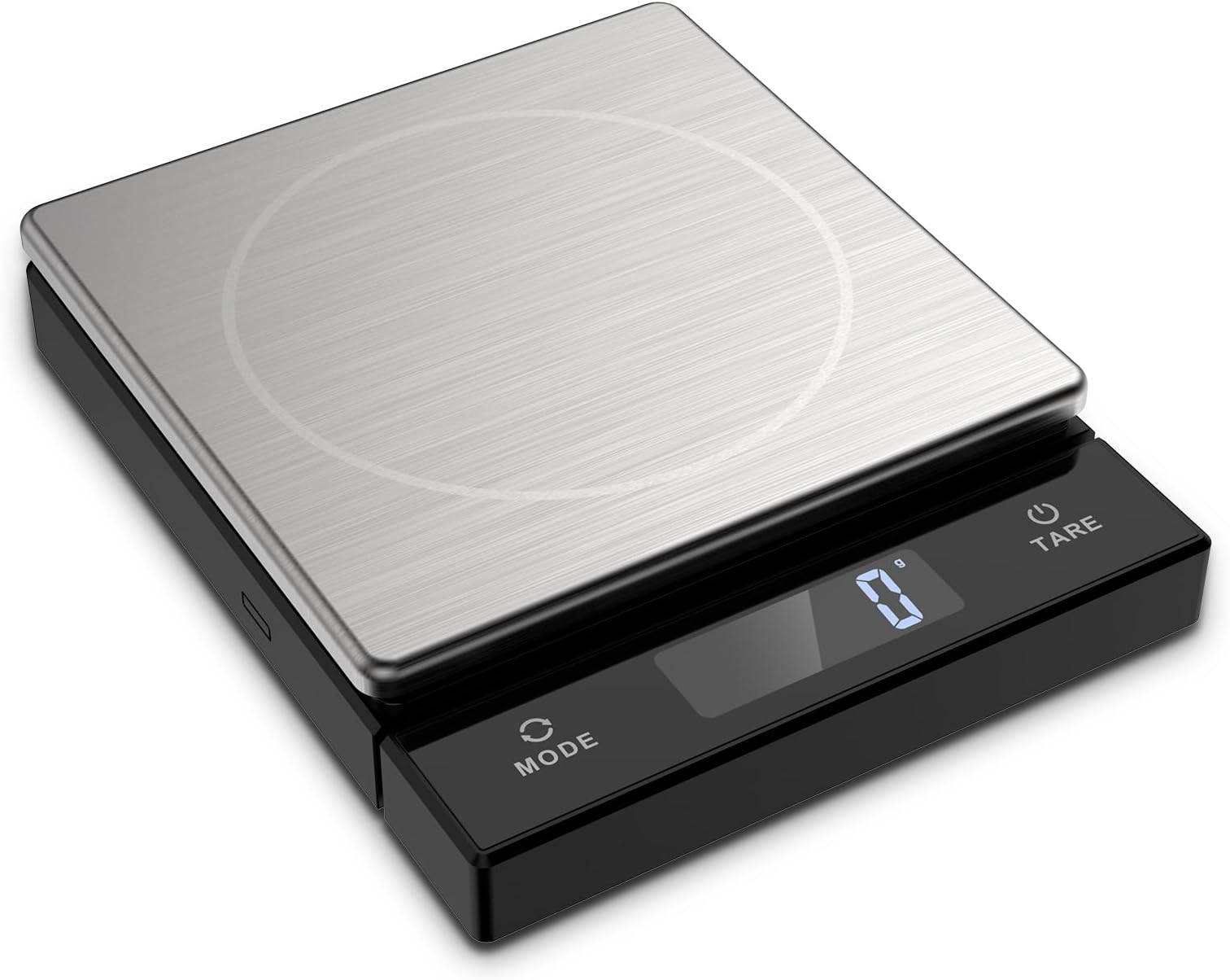 Amazon.com: Polder KSC-348 Digital Stainless Steel Kitchen Scale, 22 lb ...