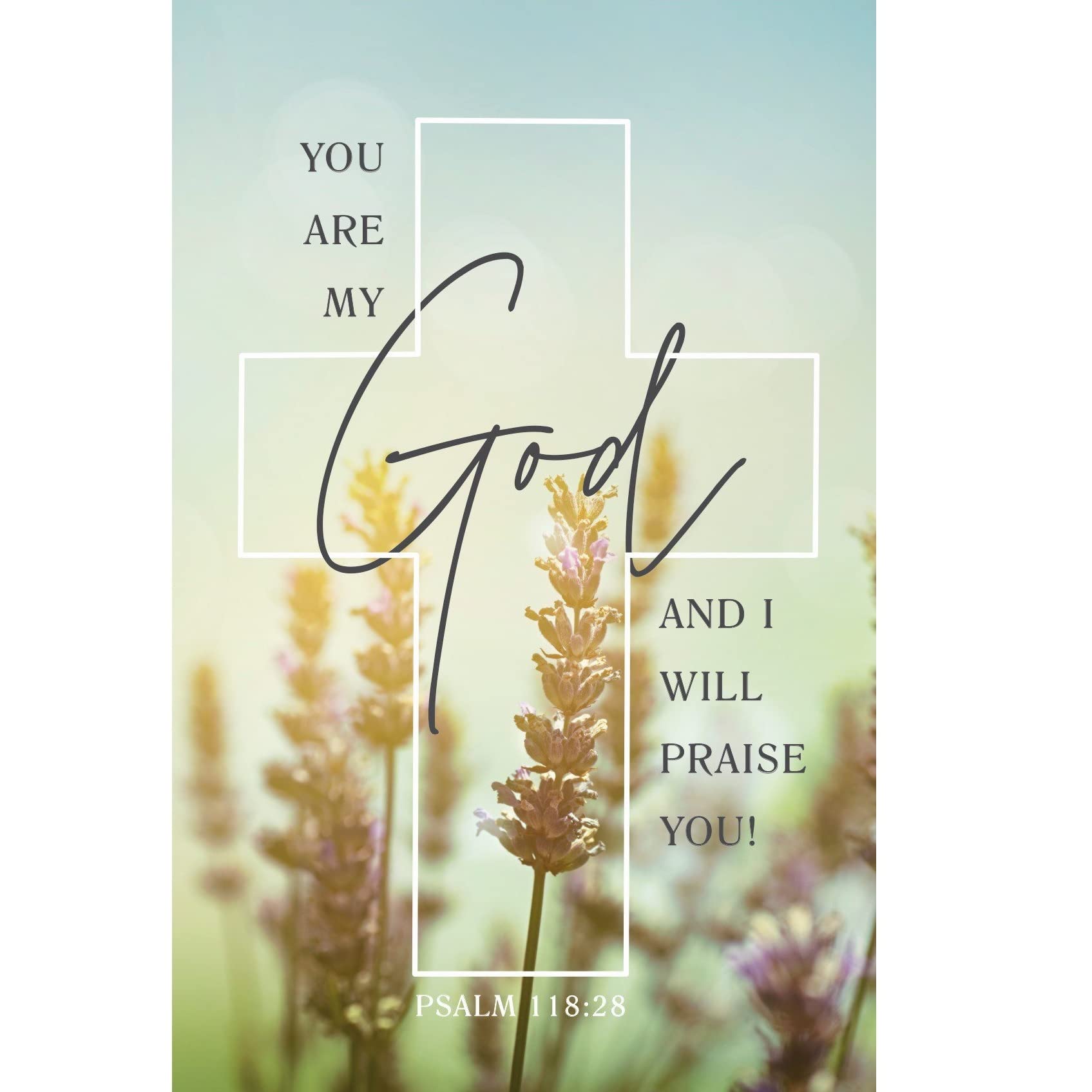 Amazon.com : You Are My God Church Bulletins Church Bulletin Package Of ...