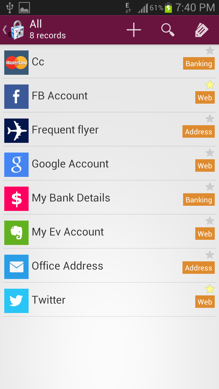 Password Vault - App on the Amazon Appstore