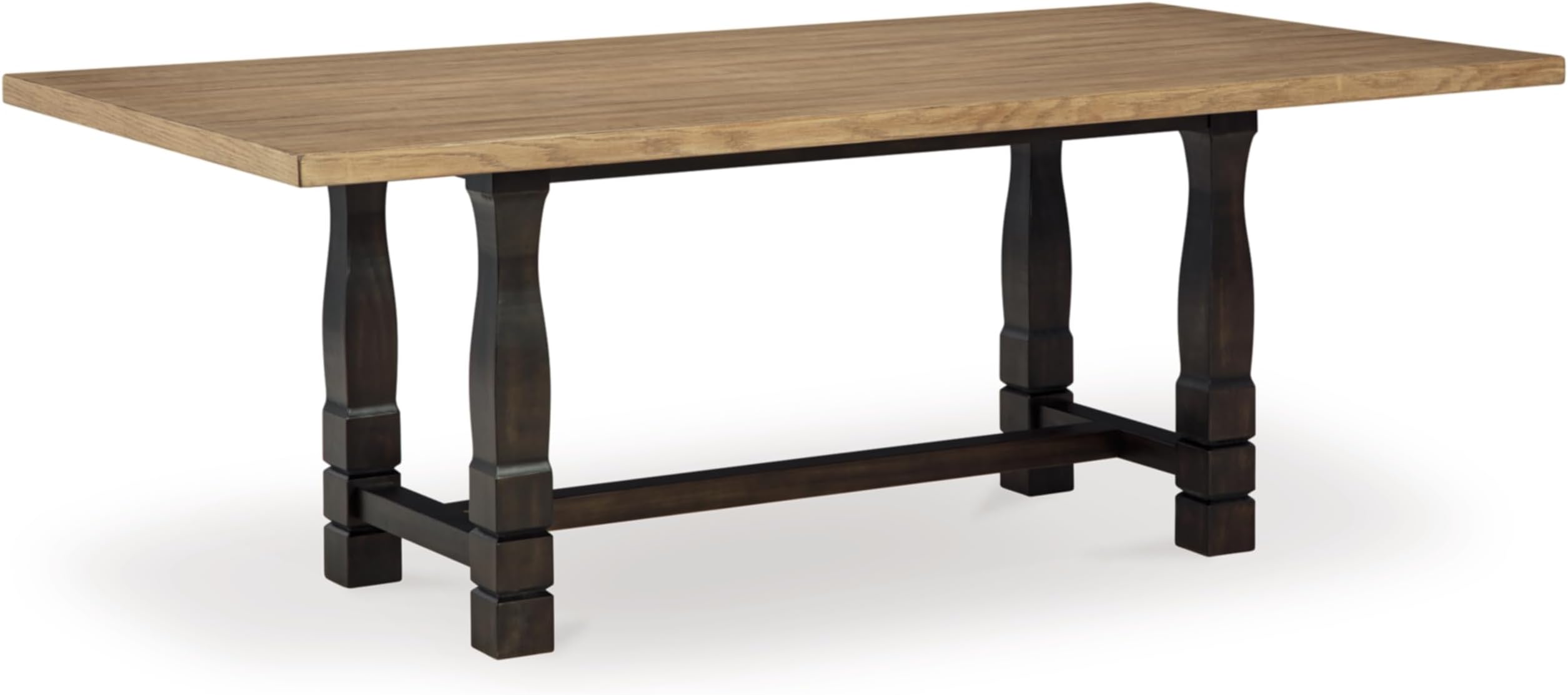 Amazon.com - Picket House Barrett Dining Table with Extension Leaf in ...