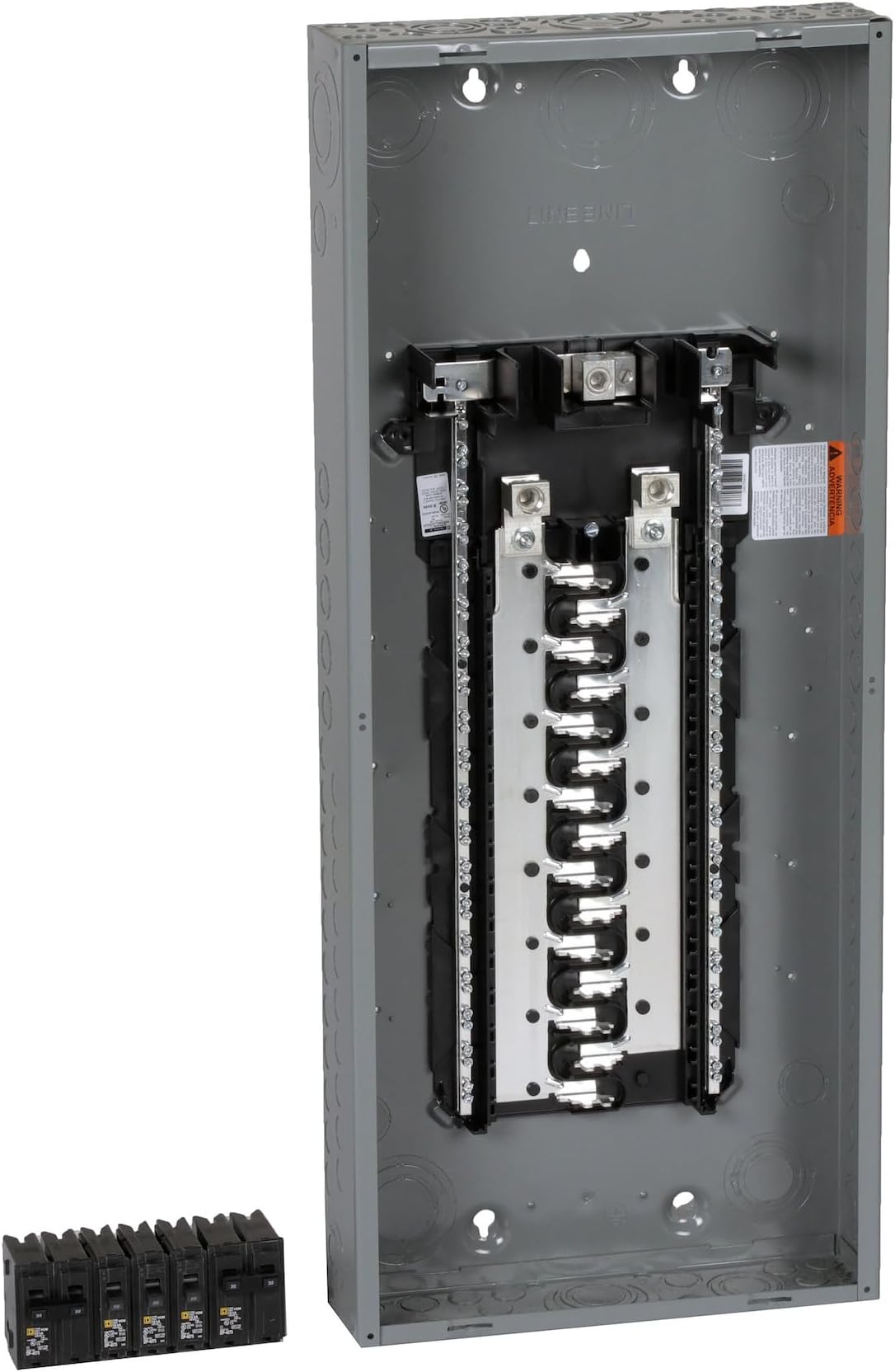 Square D - HOM4080M200PRB Homeline 200 Amp 40-Space 80-Circuit Outdoor ...