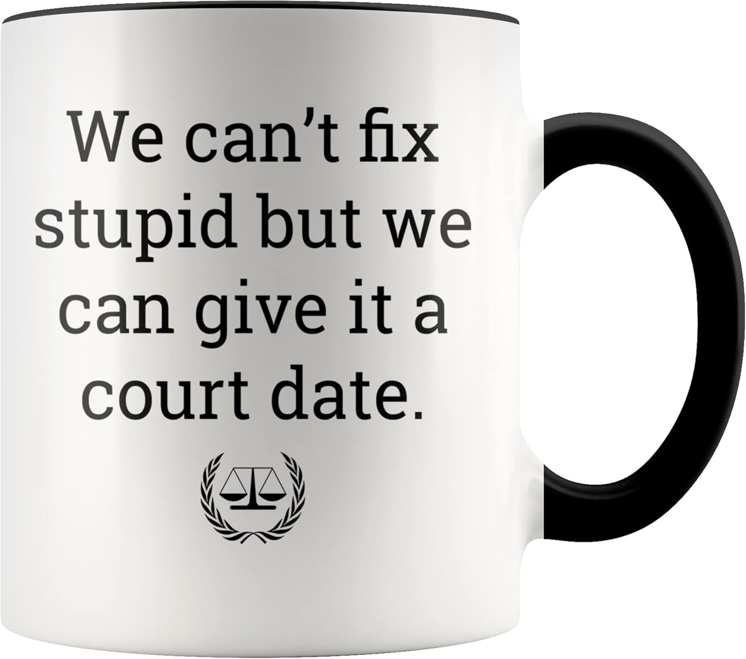 Amazon.com: YouNique Designs Lawyer Mug for Men and Women, Female ...