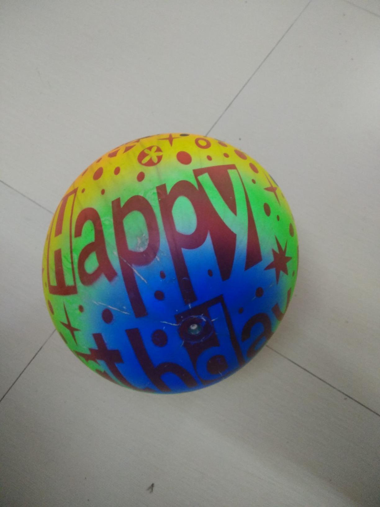 Firstly Standard Colorful Rainbow Color Inflatable Beach Ball Soft ...