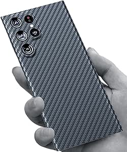 Amazon.com: RIZZ Samsung Galaxy S23 Ultra 5g Case Real Carbon Fiber ...