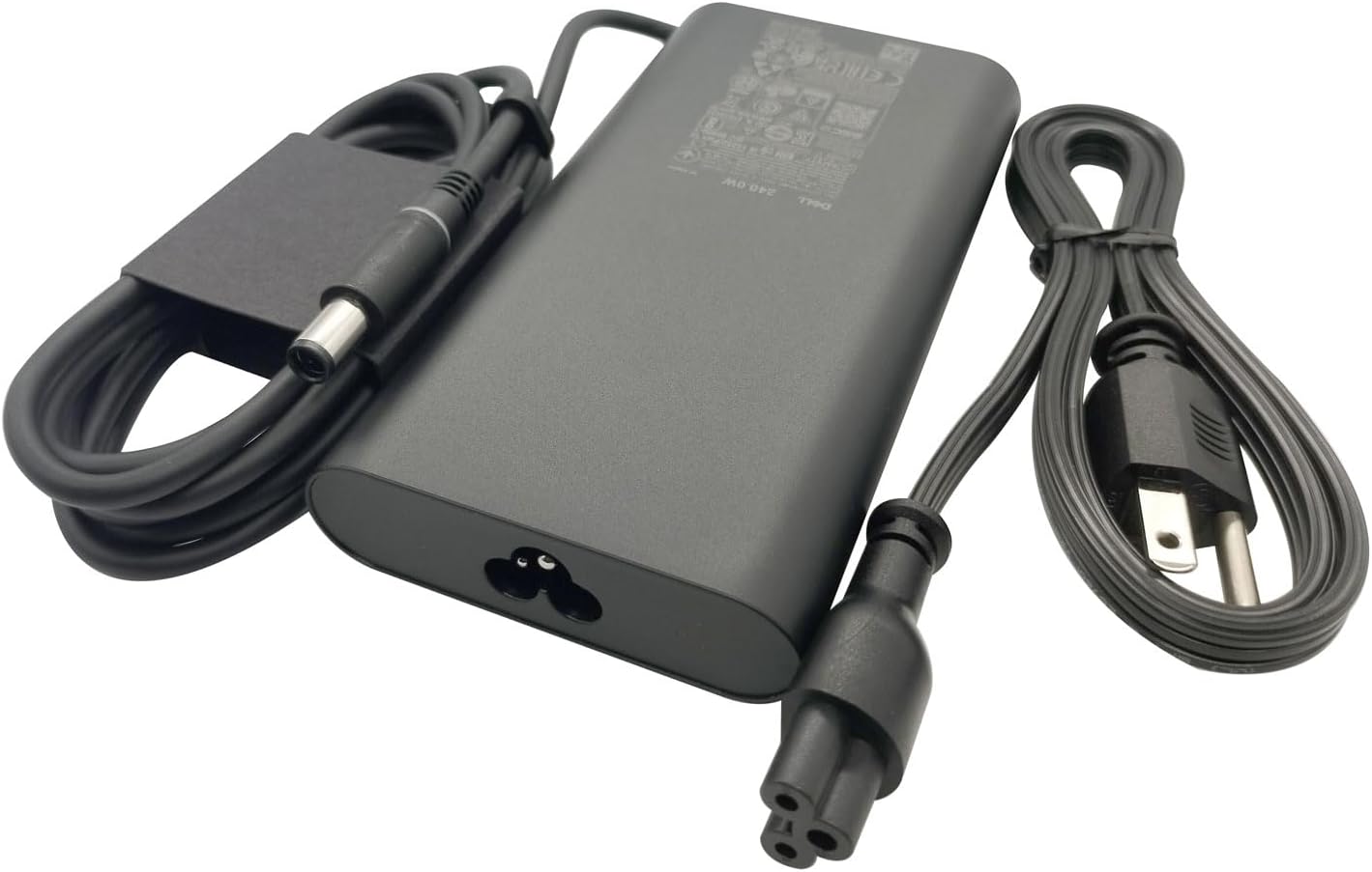 Amazon.com: Dell GaN Laptop Charger 240W Watt Barrel 7.4mm tip AC Power ...