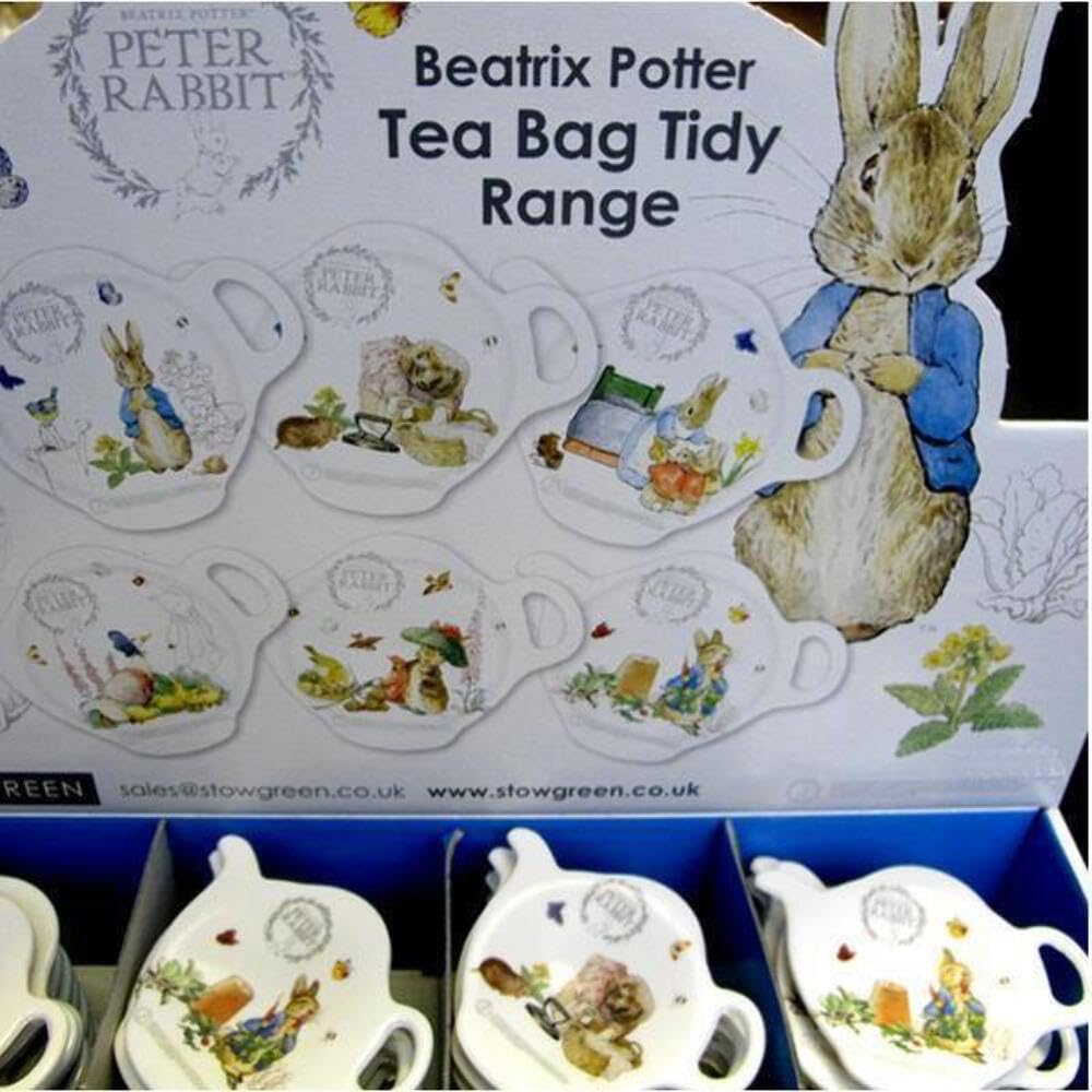 Peter Rabbit Original Melamine Tea Bag Tidy (Cdu96) : Amazon.co.uk ...