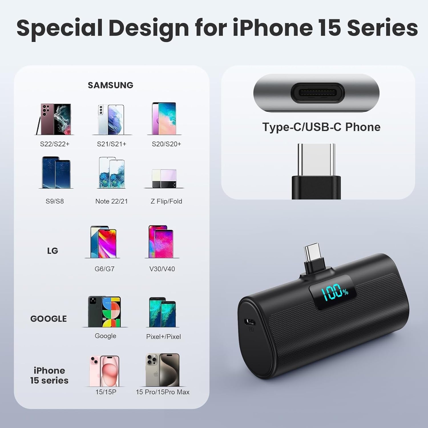 5200mAh Power Bank Portable Charger for Intex Mega 510 - by - verloop.io