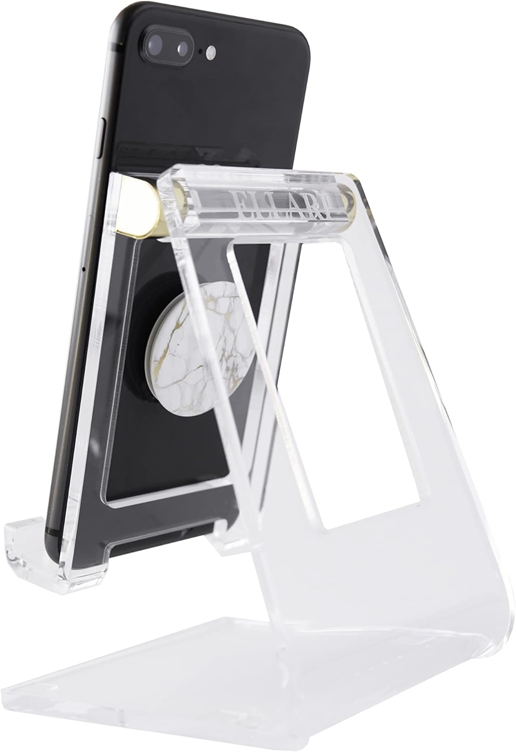 Amazon.com: ELLÁRI - Phone Stand for Office Desk Adjustable Angle Clear ...