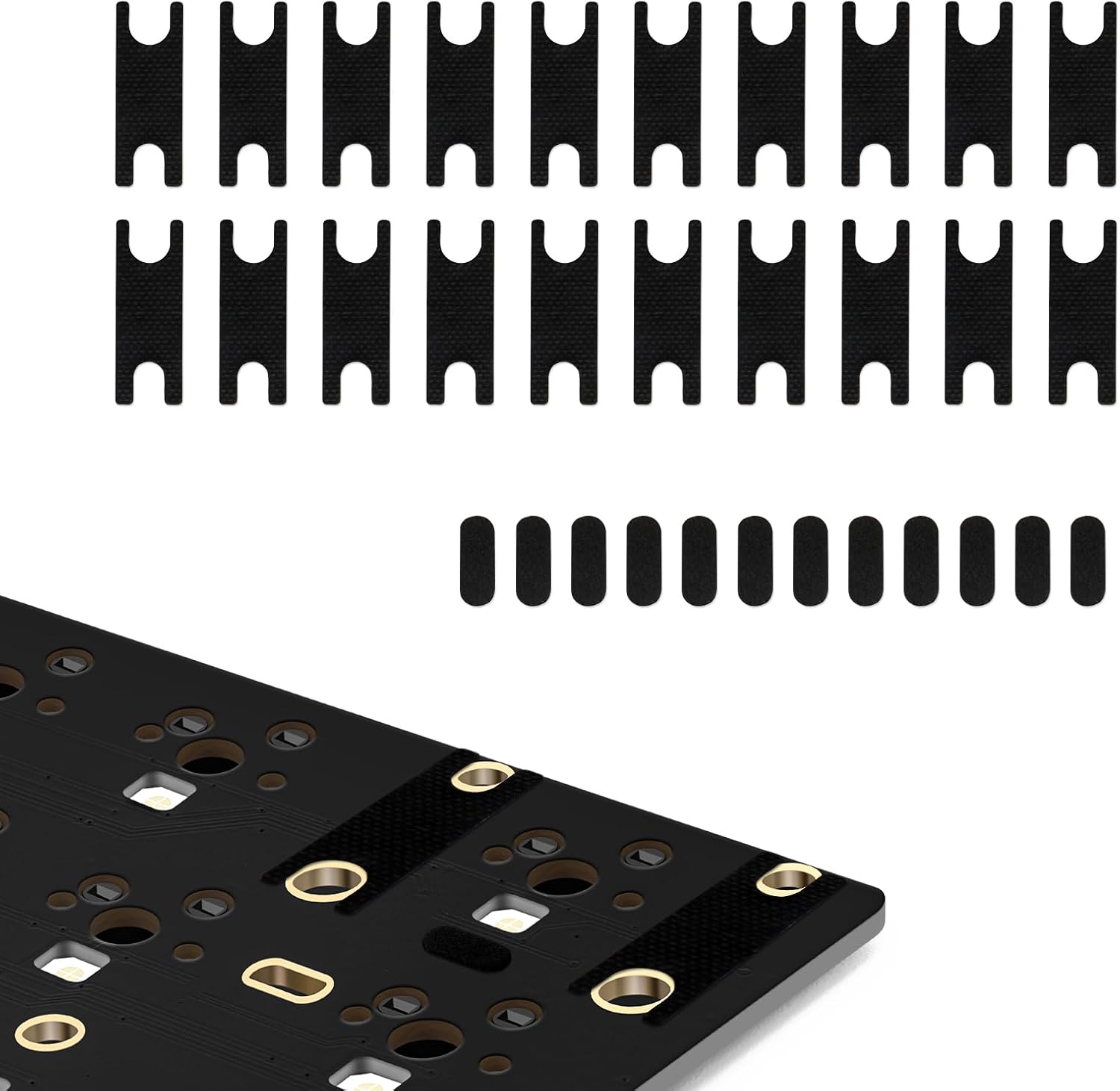 Amazon.com: YIMAGUJRX Keyboard PCB Stabilizer Switch Teflon Film ...