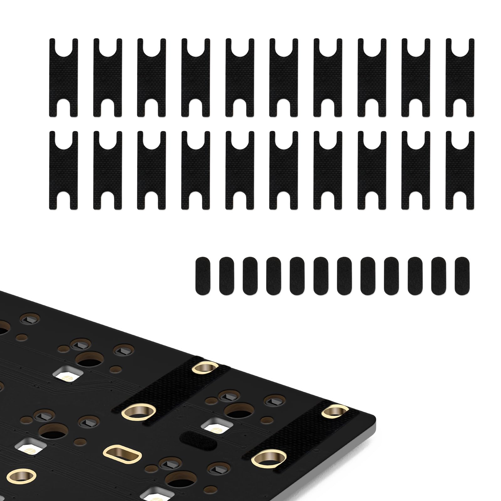 Amazon.com: YIMAGUJRX Keyboard PCB Stabilizer Switch Teflon Film ...