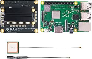 RAK Lora RAK2245 Pi HAT Kit de inicio rápido una aplicación LoRaWAN 915 ...