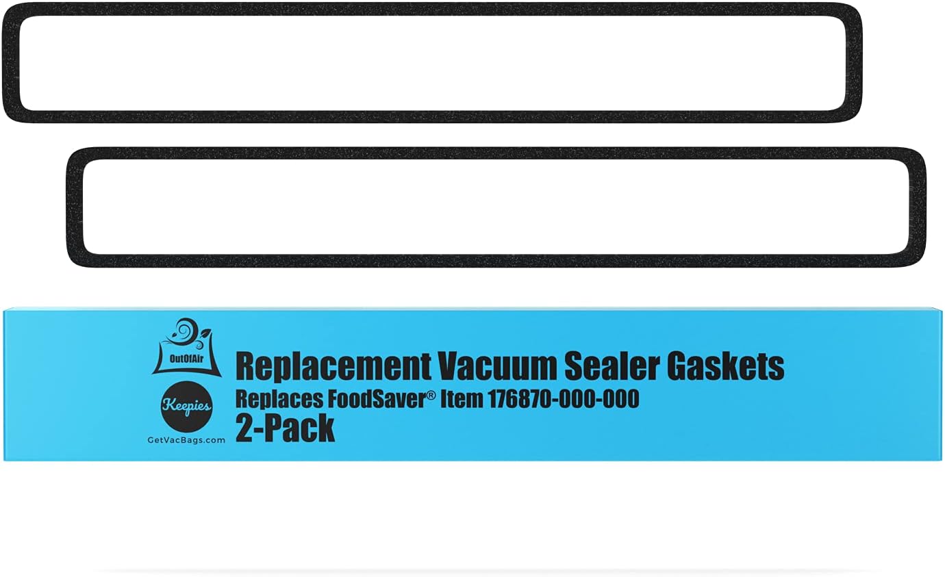 Amazon.com: OutOfAir Replacement Gaskets (2 Foam Gaskets) for FoodSaver ...