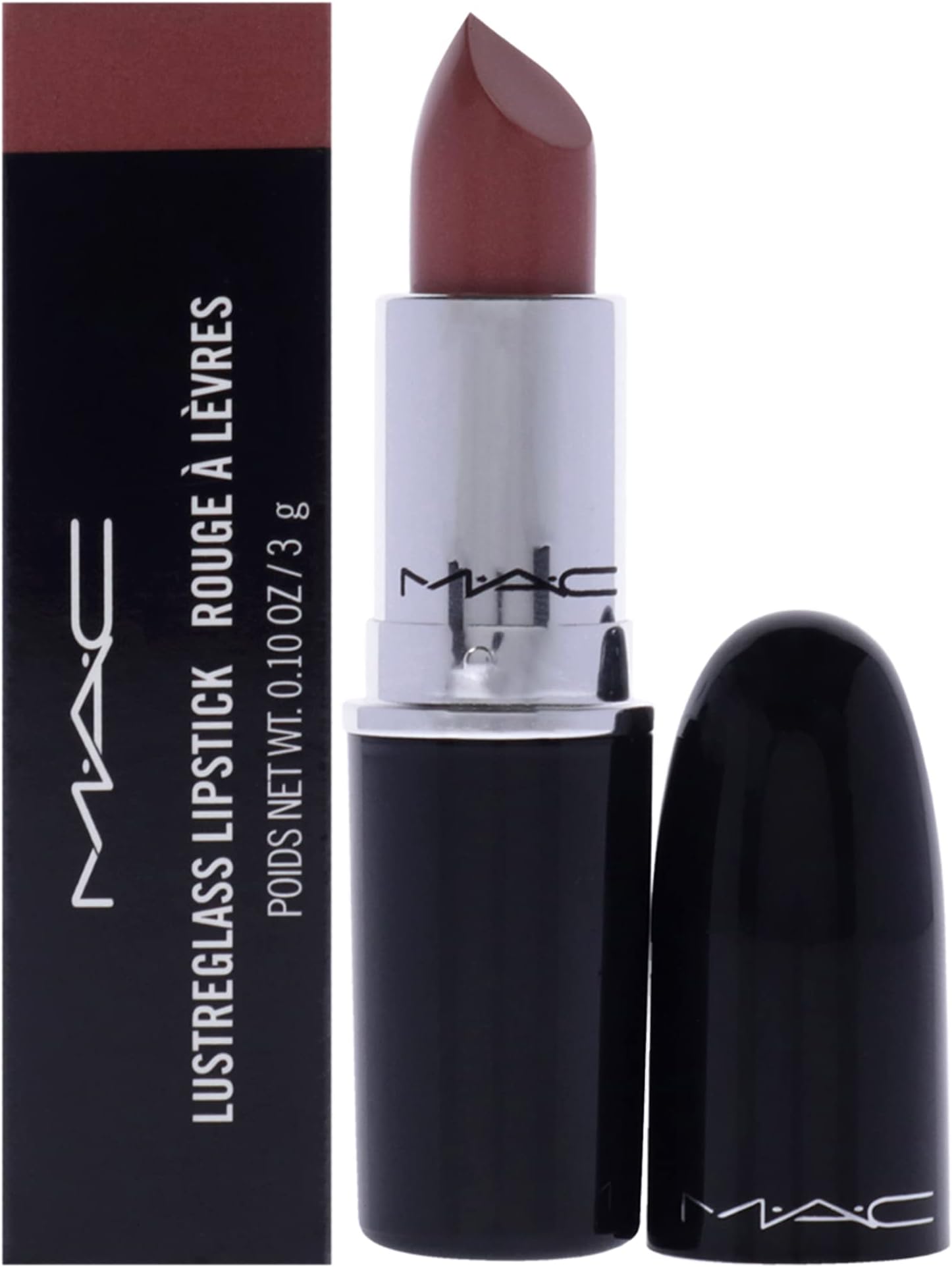 Amazon.com: MAC Lustreglass Sheer Shine Lipstick - Thanks Its MAC ...