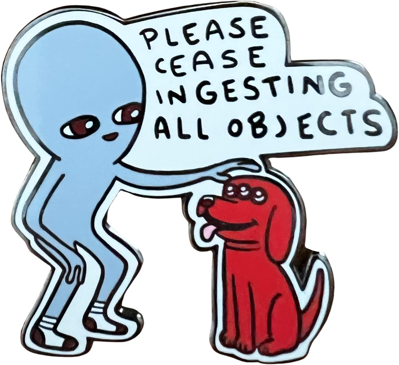 Amazon.com: Zen Monkey Studios X Strange Planet: Please Cease Ingesting ...