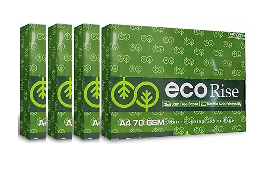 Buy Eco Rise Printing Copy A4 Size JK Paper ECO TREE FRIENDLY 500 Sheet ...