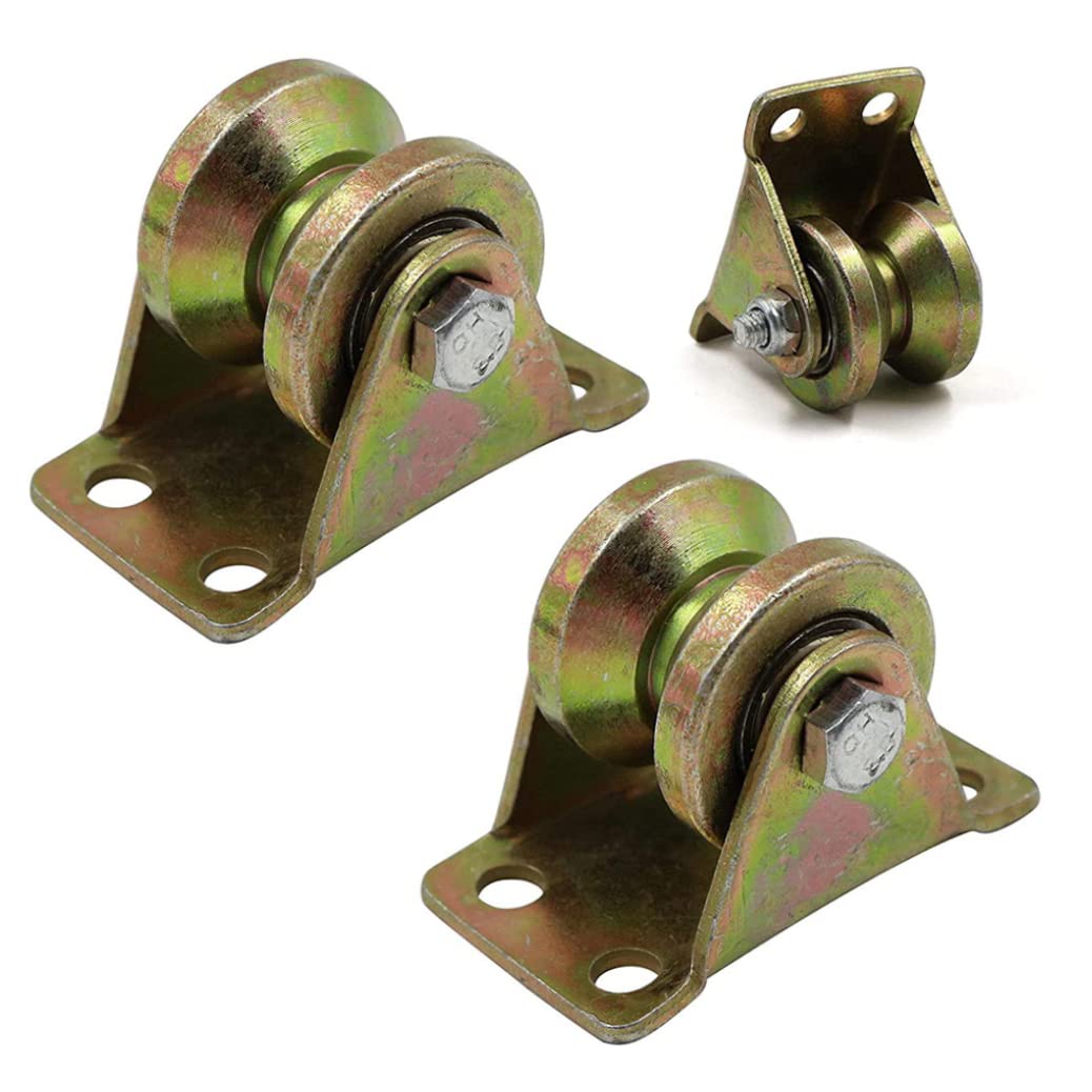 Buy V Groove Gate Wheel 32mm, Rigid Track Castor, Sliding Gate Roller ...