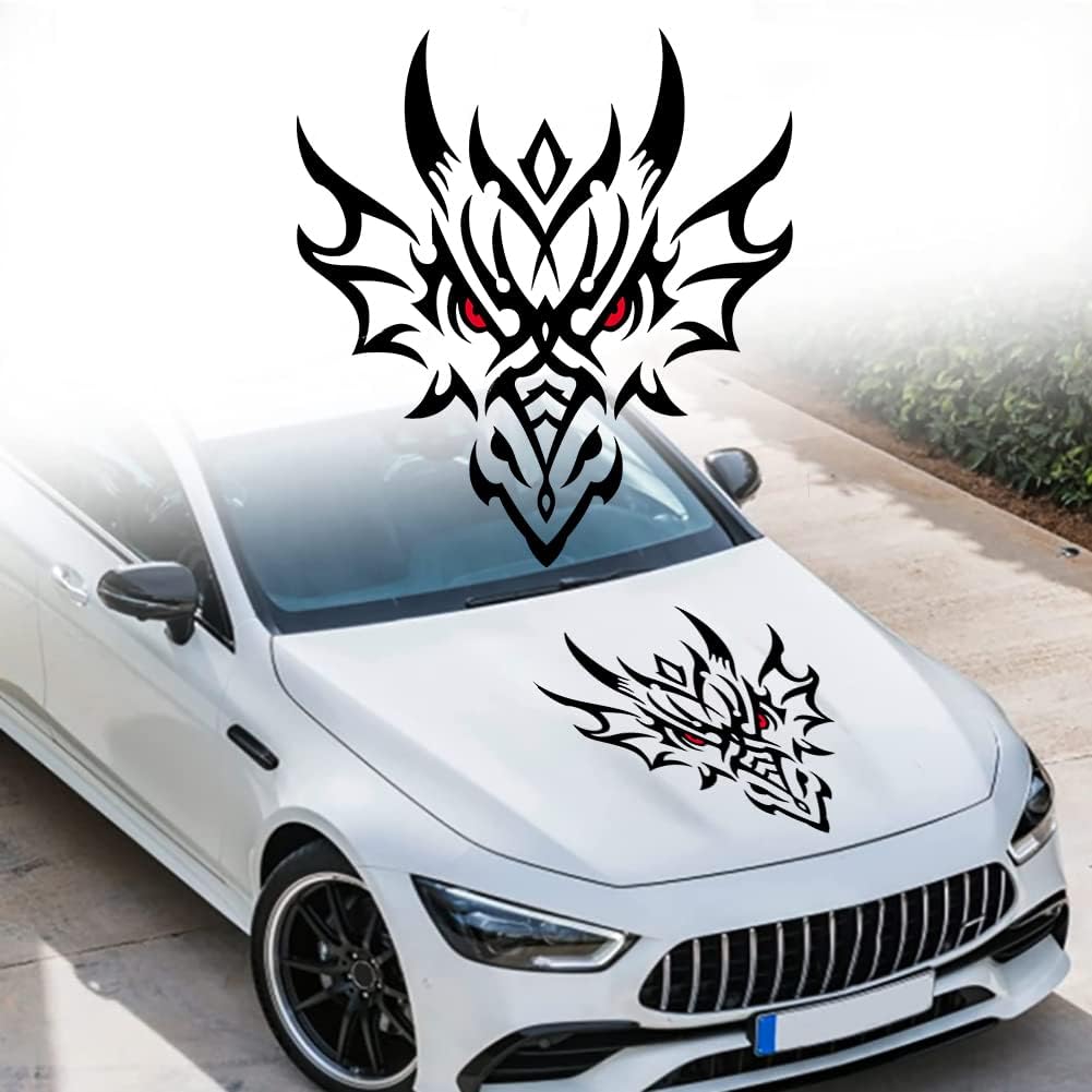 Amazon.com - Fochutech 1 Pair 70.8 inch Large Car Decals Cool Dragon ...