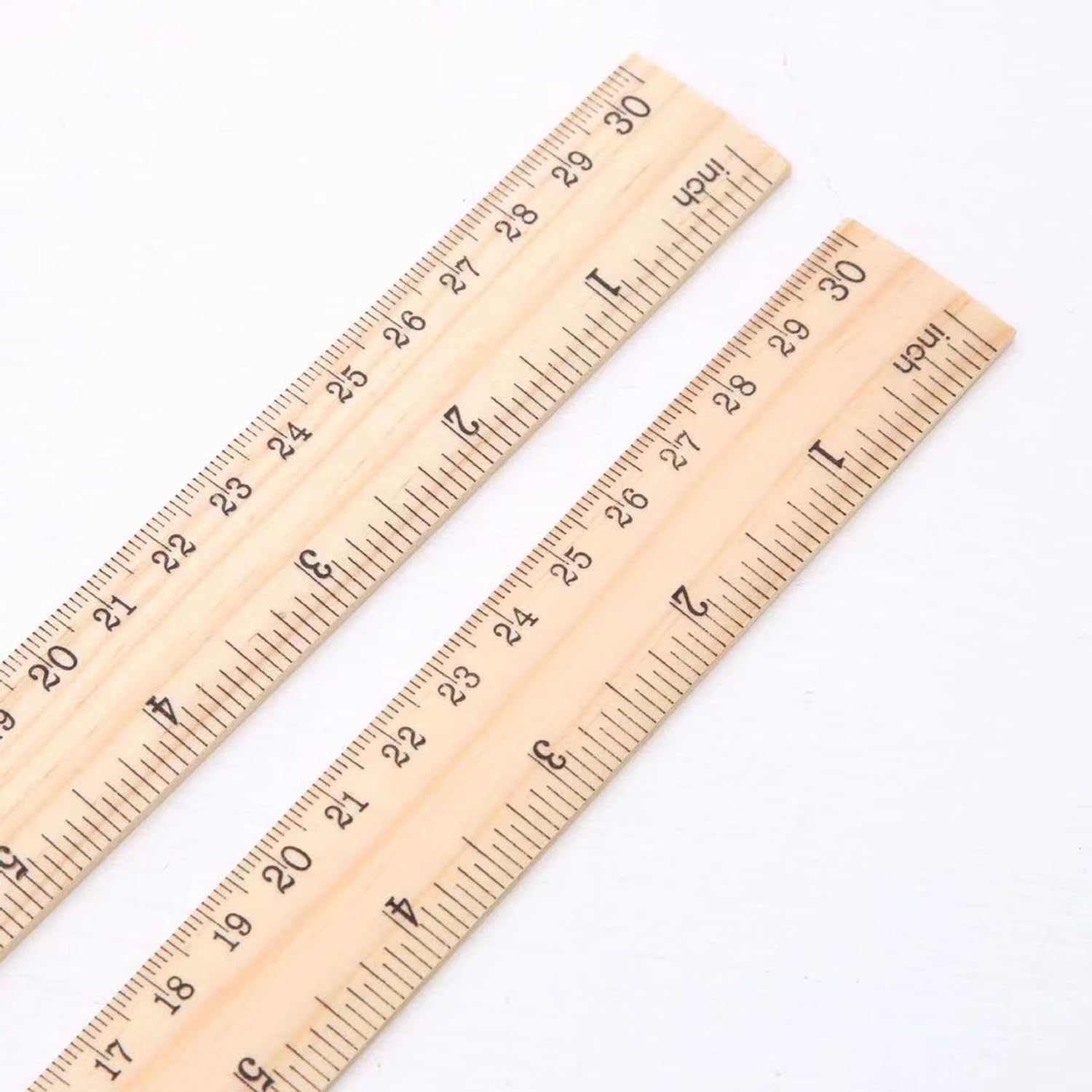 3 Pack Wooden Ruler 12 inch 8 inch and 6 inch Wooden Philippines | Ubuy