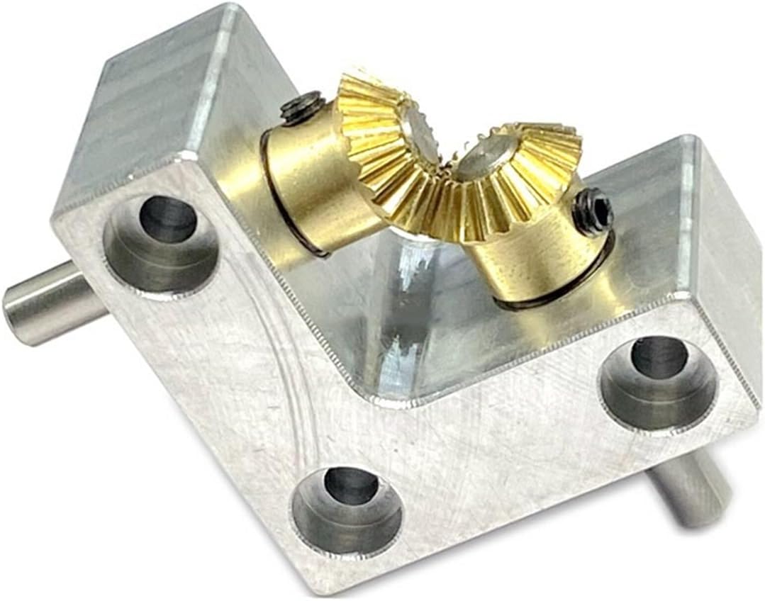 angle drive 1pcs Miniature Bevel Gearbox 90 Degrees Converter Gearbox ...