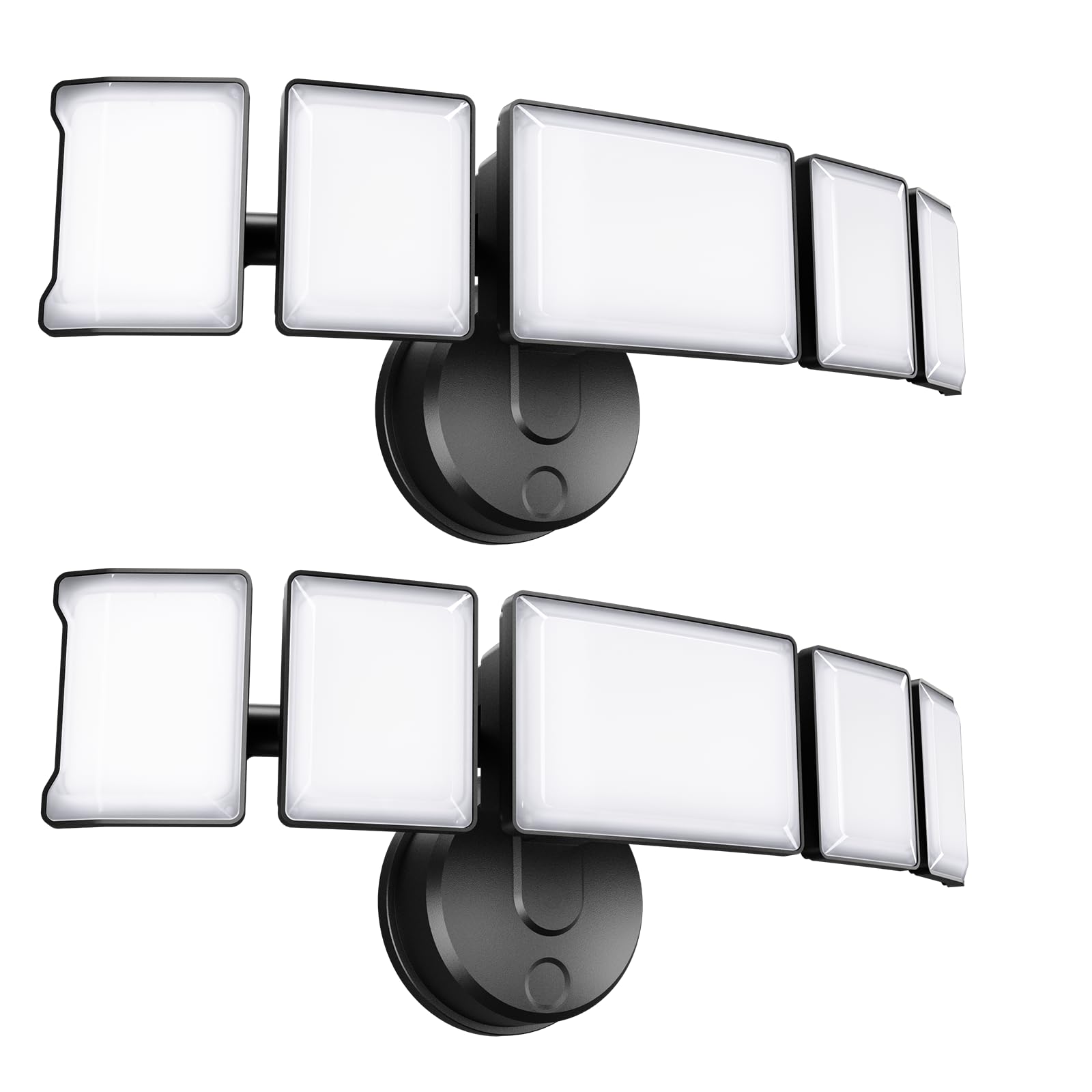 Olafus 100W Flood Light Outdoor 2 Pack, Switch Controlled LED Security ...