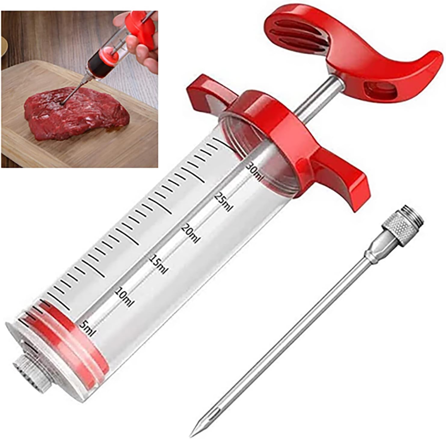 Meat Injector, Meat Marinade Injector, Plastic Marinade Injector ...