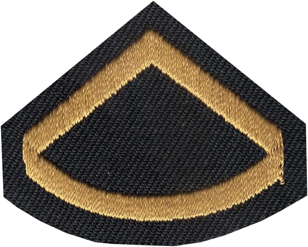Amazon.com: Military Private First Class Patch Rank Iron On Embroidered