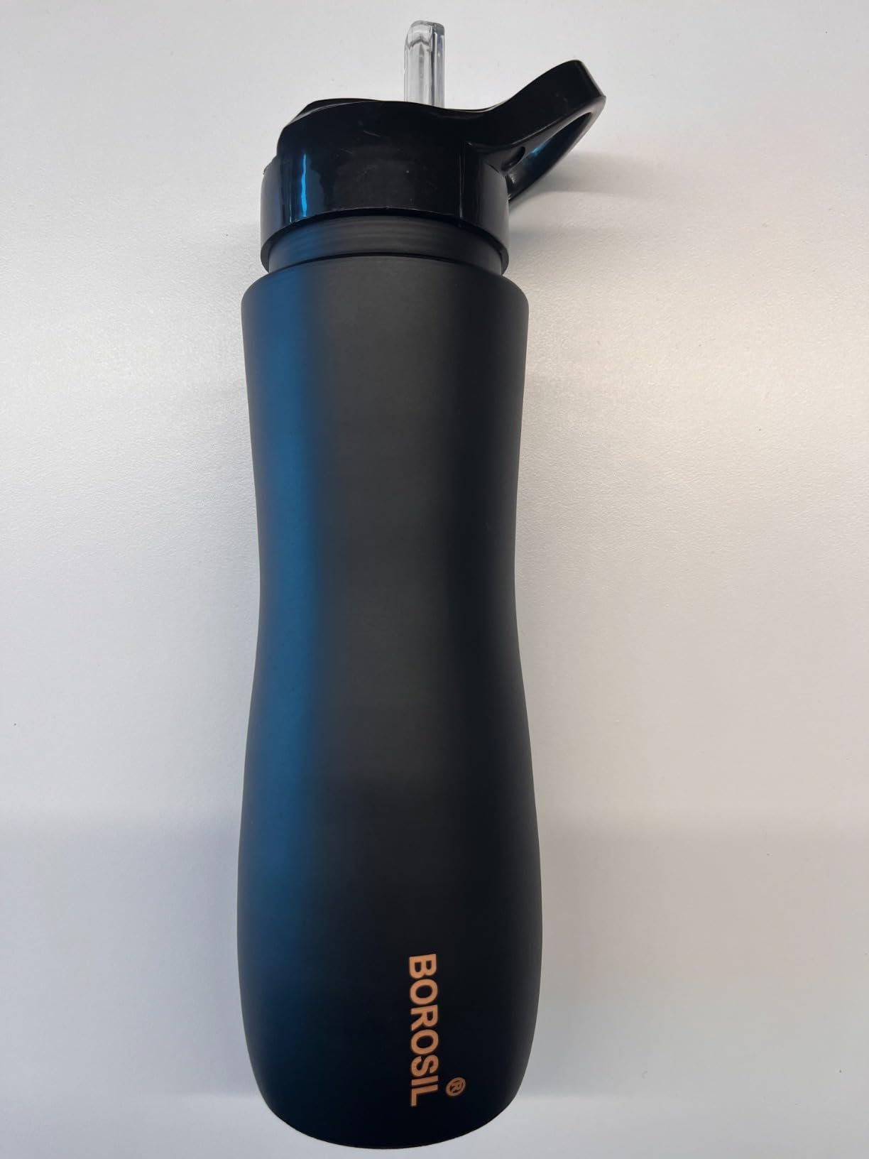 Borosil Black Colour Copper Sipper Bottle 750 ml, 100% Pure Copper, BPA ...