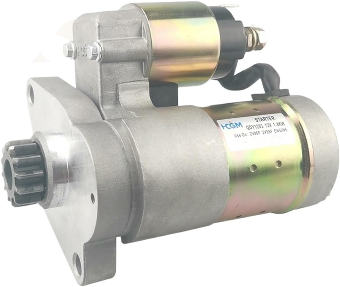 Amazon.com: 12V 1.4KW Starter Motor QDY1203 For 2V86 2V88 2V92 For ...