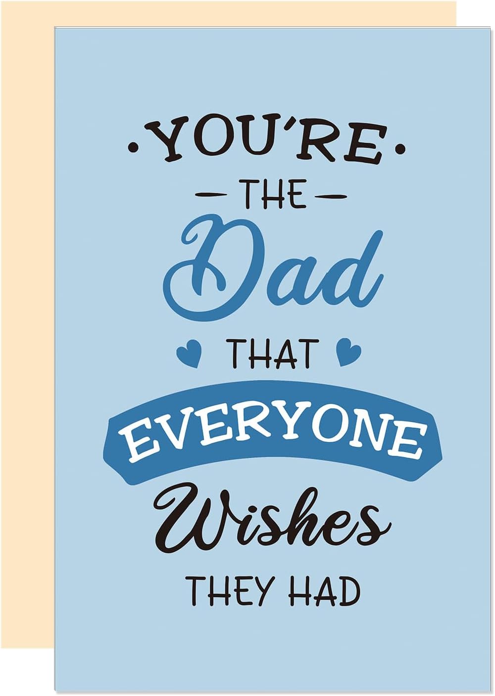 Amazon.com : Ure Tenk Heartfelt Father's Day Card, Appreciate Card for ...