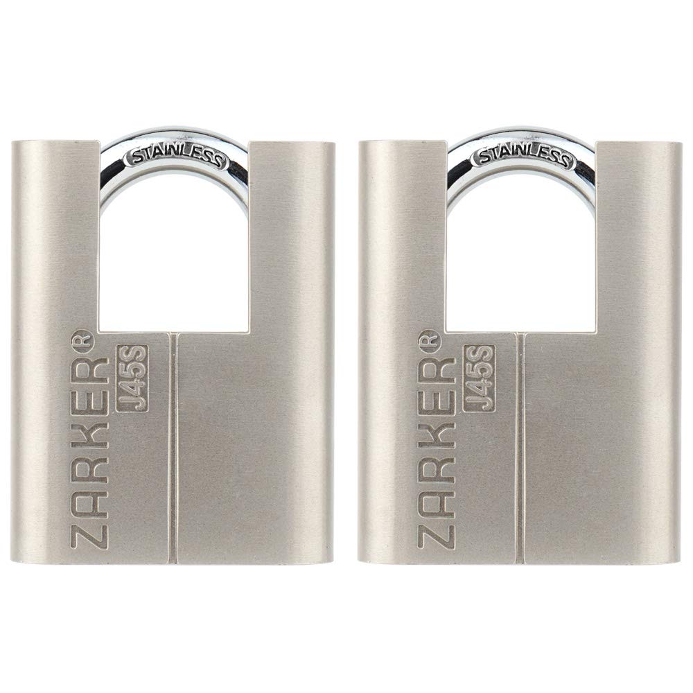 Snapklik.com : J45S Keyed Alike Padlocks, Heavy Duty Stainless Steel ...