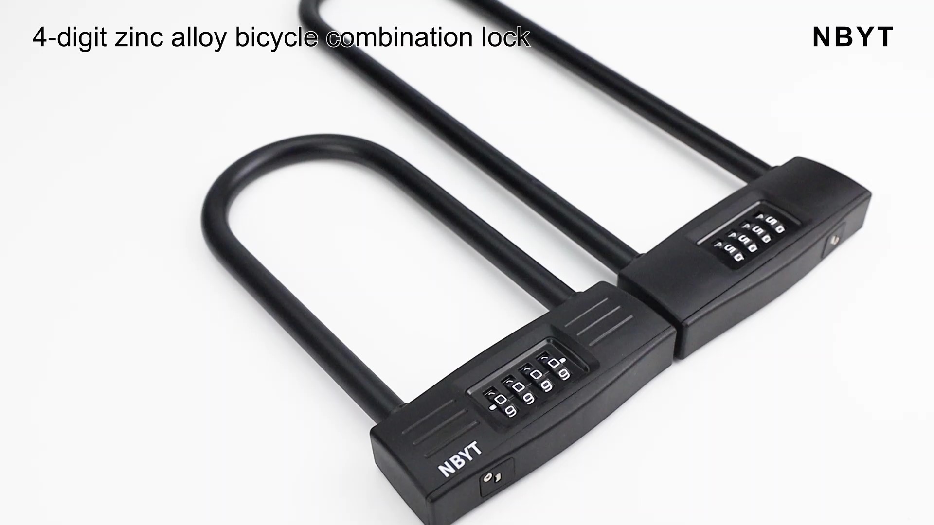 Watch Instructions for use of NBYT bicycle combination lock on Amazon Live
