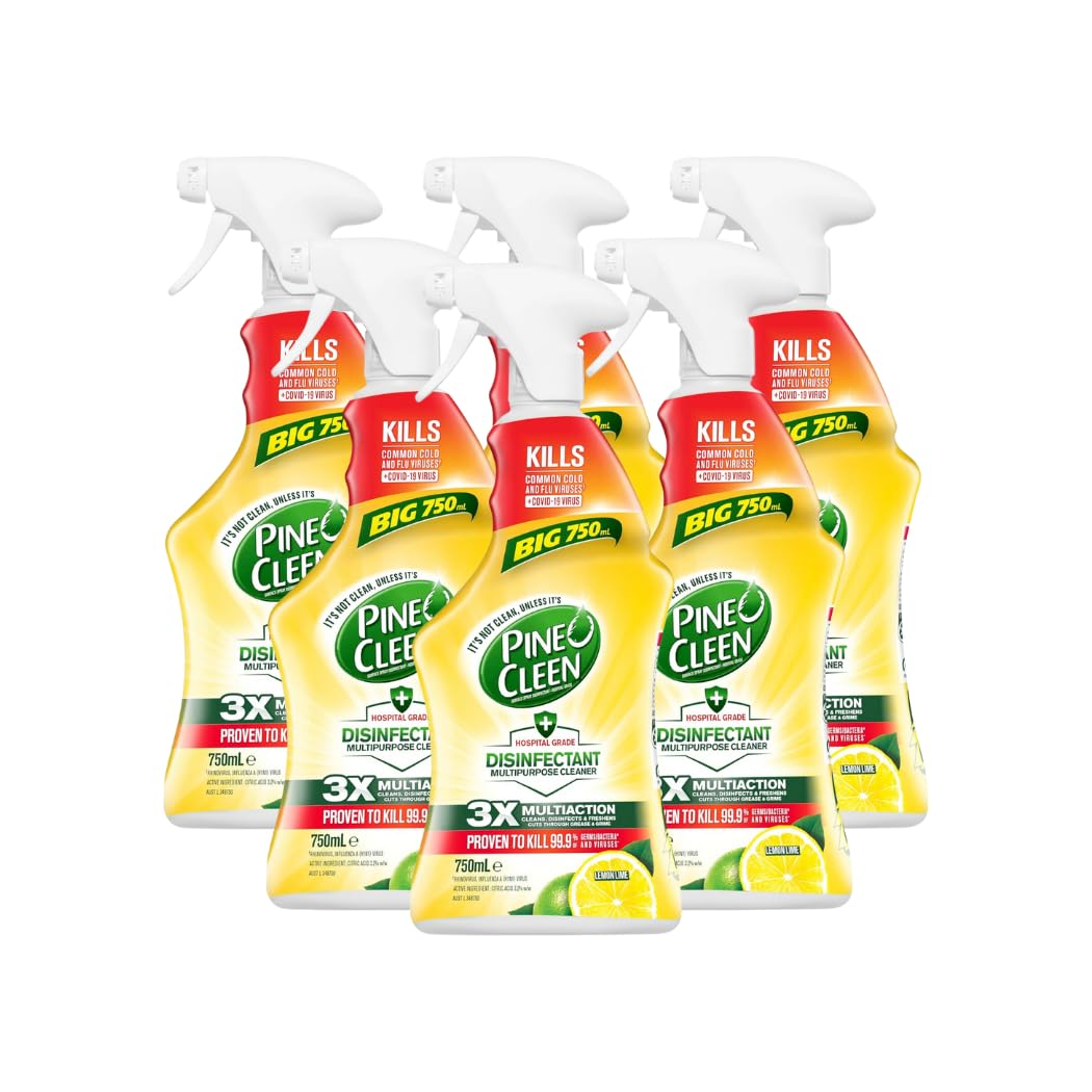 Pine O Cleen Disinfectant Multipurpose Cleaner Trigger Spray Lemon Lime ...