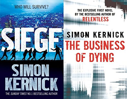 Simon Kernick 2 Book set collection Siege & The Business Of Dying ...