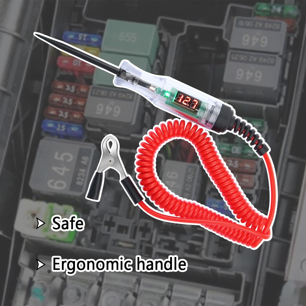 Fuse Tester Parasitic Draw For Cars - Live Current Readout Up To 80A ...
