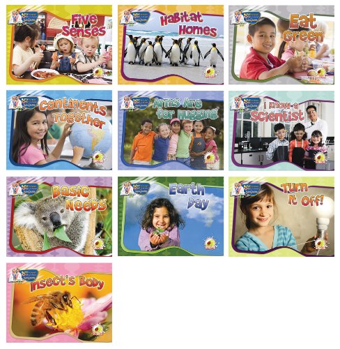 Amazon.com: Early Learning Resources 10 Piece Dr Jean Science Book Set ...