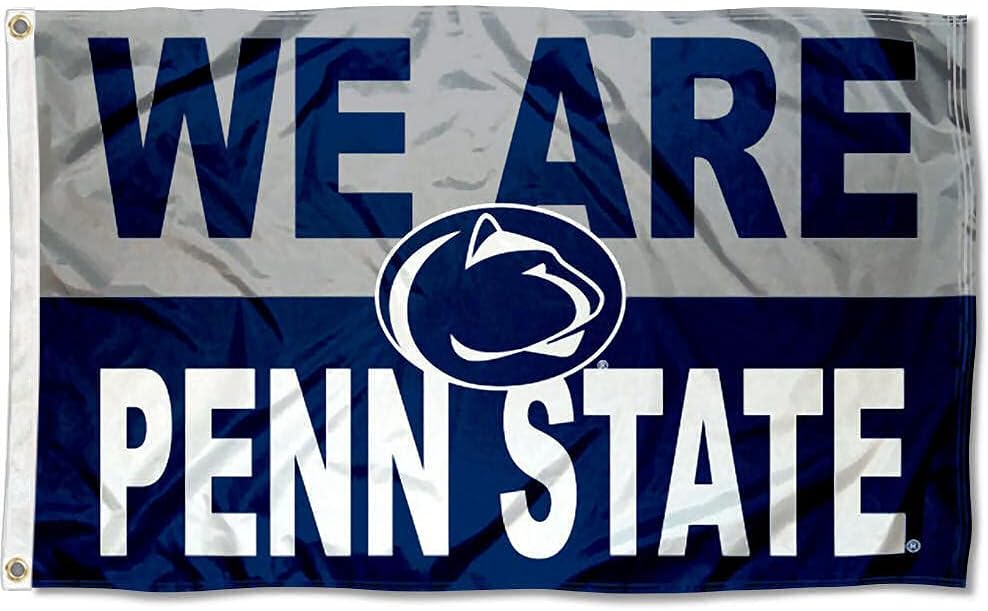 Amazon.com : Penn State Nittany Lions We Are Penn State Flag : Sports ...
