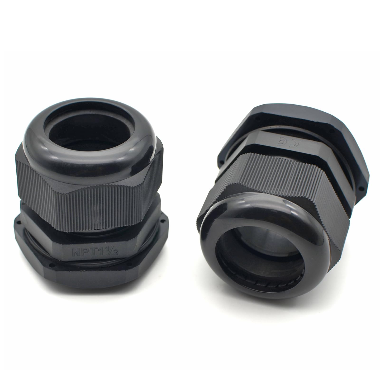 Fctoerg Waterproof Cable Glands, Nylon PA66, IP68, Adjustable Strain ...