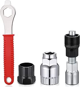 Hejo Bicycle Crank Extractor Puller, Bicycle Crank Removal Tool Set ...