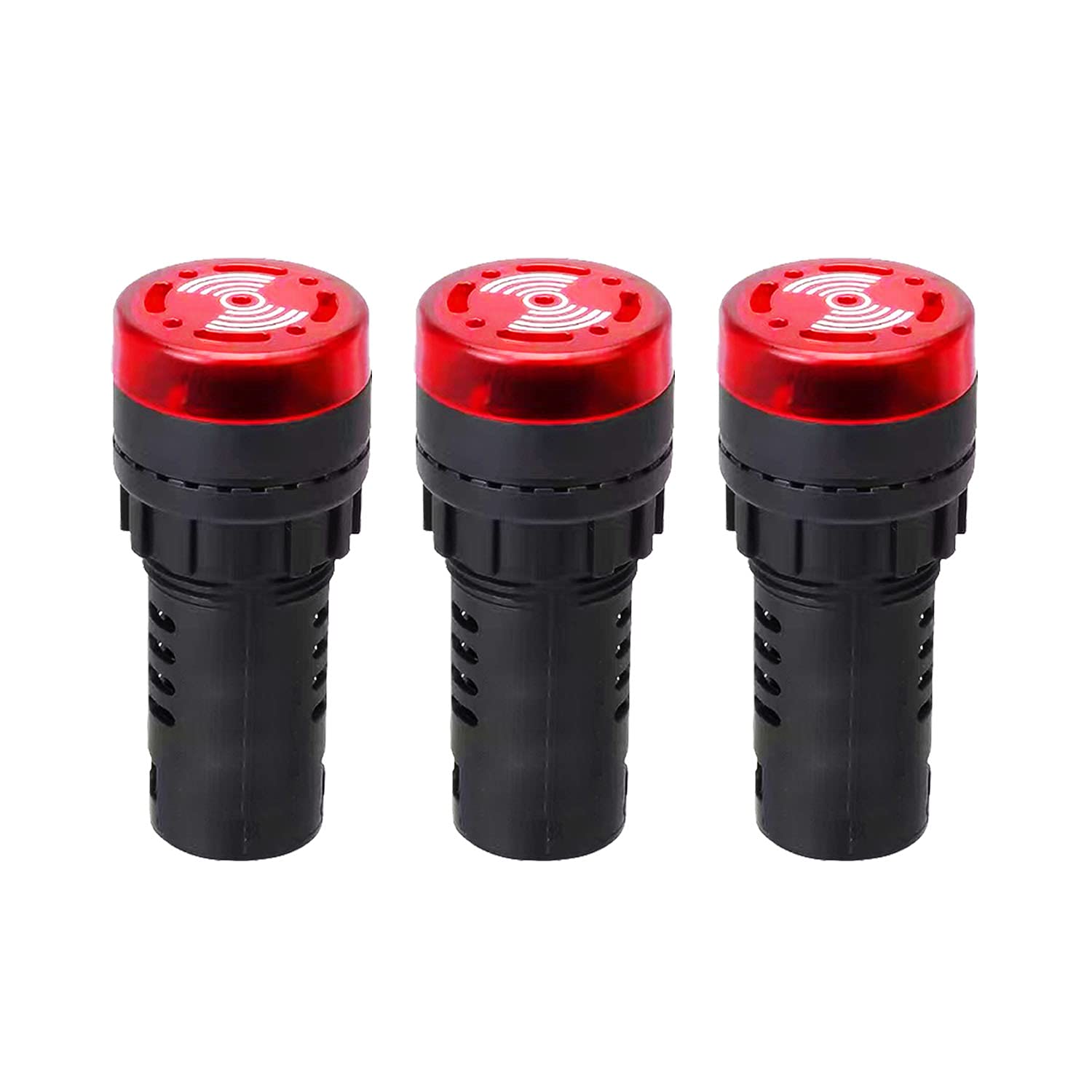 Snapklik.com : RuoFeng AC/DC 24V Panel Indicator Flashing Alarm ...