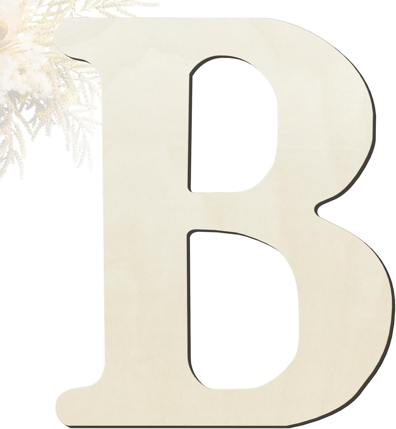 Amazon.com: WOODOUNAI 15 Inch Large Wooden Letters Unfinished Wood ...