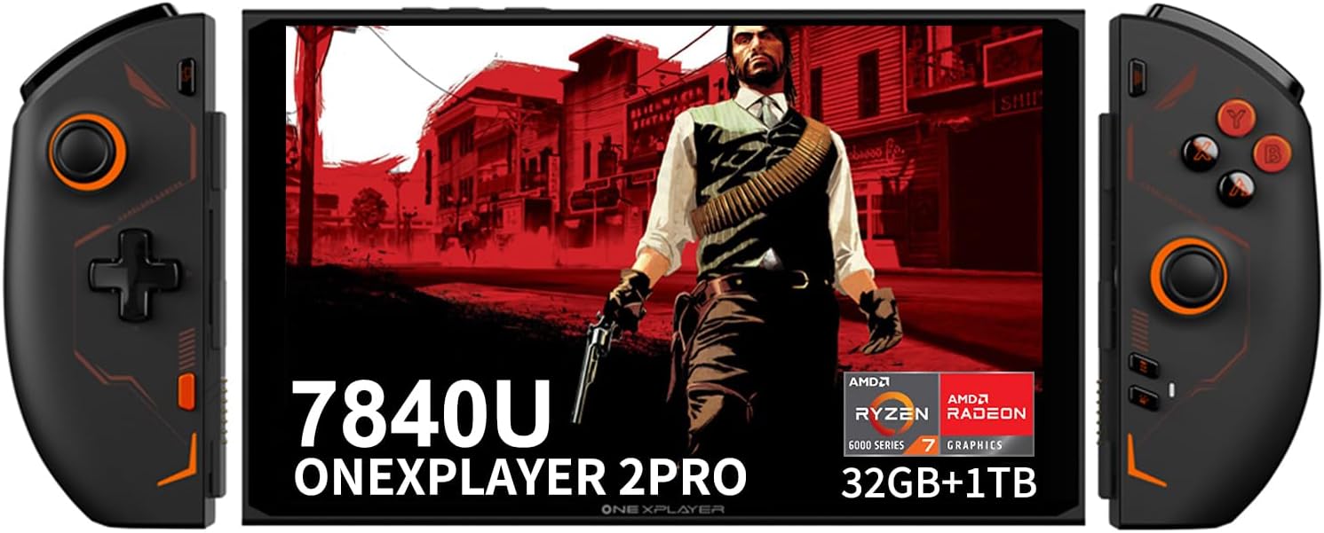 OneXPlayer 2 PRO [AMD Ryzen 7 7840U] 8.4 Inches 5 in 1 Handheld PC ...