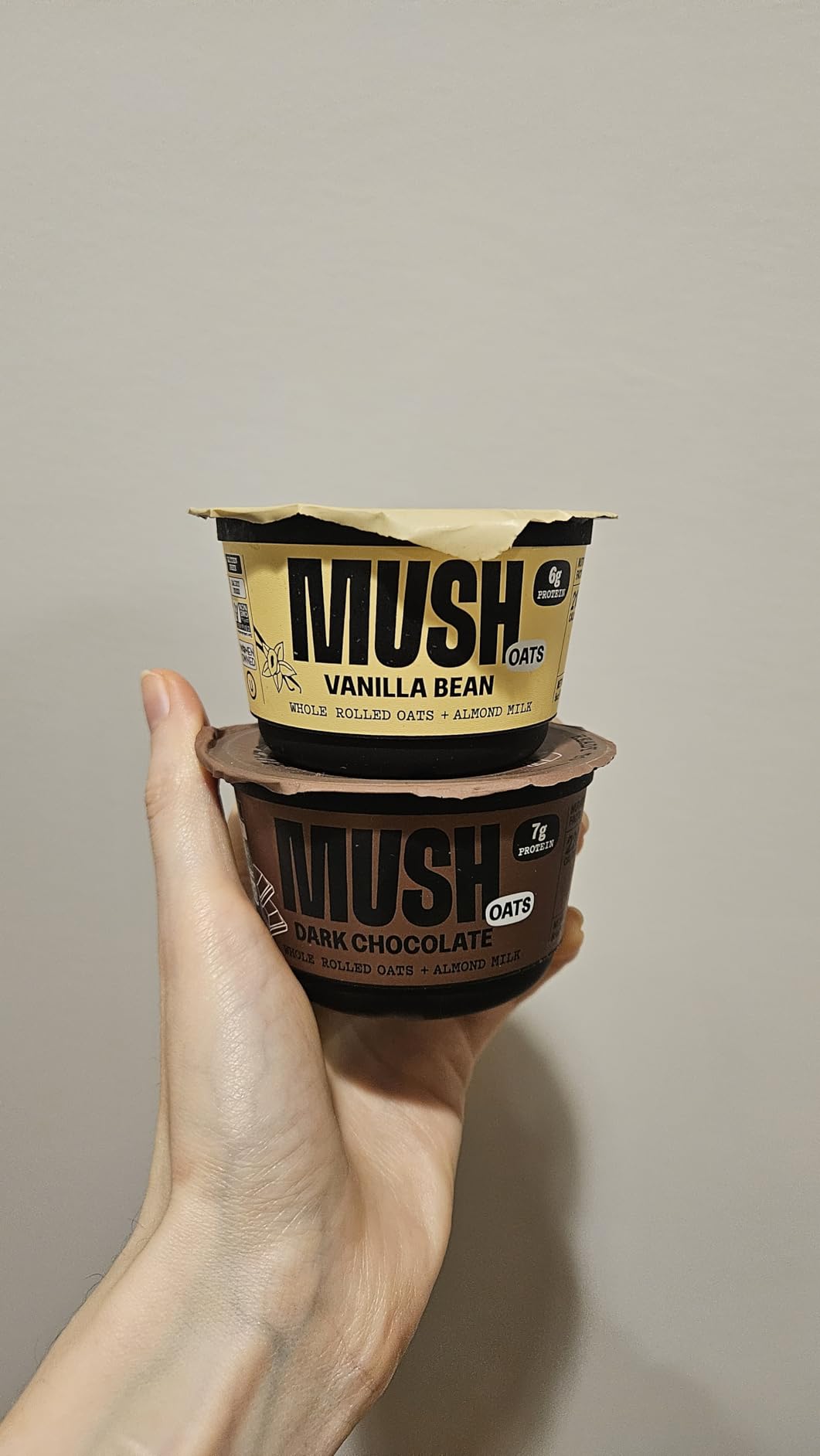 Amazon.com: MUSH Dark Chocolate Overnight Oats, 5oz : Grocery & Gourmet ...