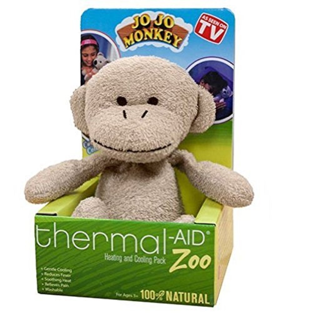 Snapklik.com : Thermal-Aid Stuffed Monkey Natural Heating & Cooling Pack
