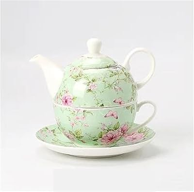Amazon.com | Teabloom Complete Tea Set – Glass Teapot (40 oz), Loose ...