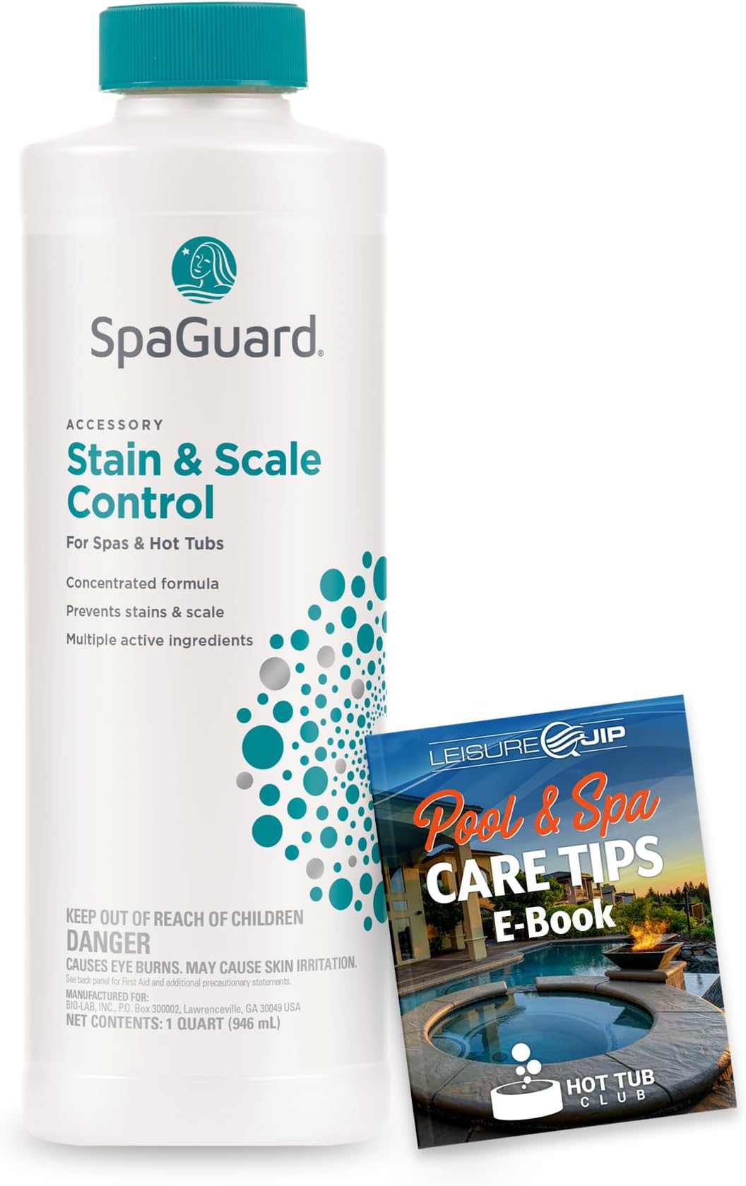 Amazon.com : SpaGuard Natural Spa Enzyme - 1 qt : Swimming Pool Enzymes ...