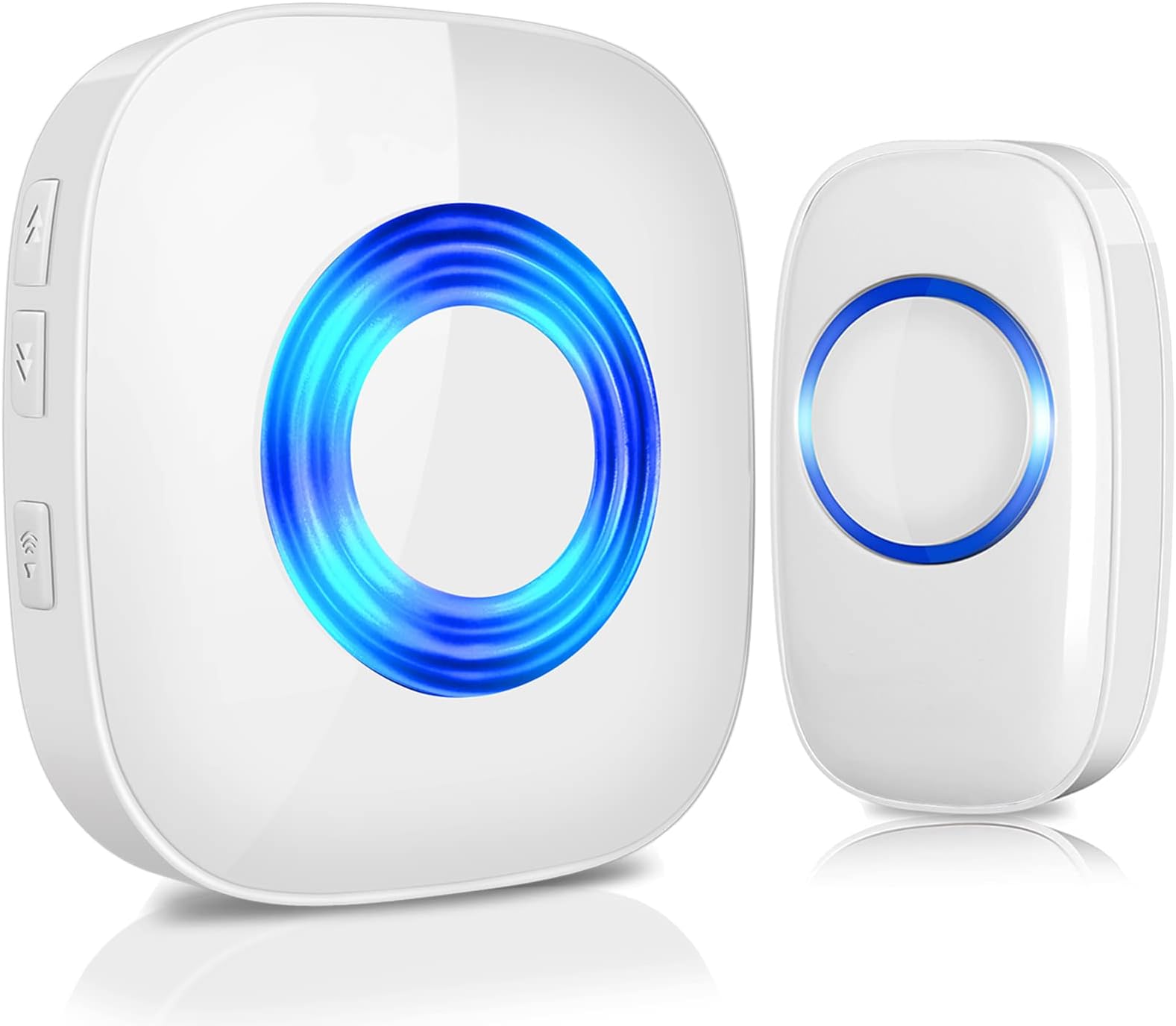 Wireless Doorbell, Waterproof Battery Operated Door Bell Ringer for ...