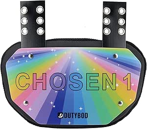 Amazon.com : Football Back Plate- Lower Backplate Rear Lower Back ...