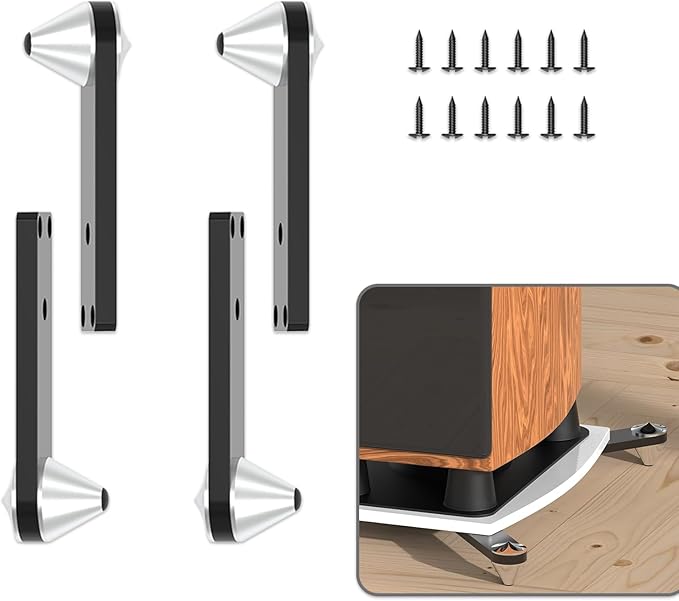 Amazon.com: Preffair Speaker Isolation Feet Speaker Floor Protector ...